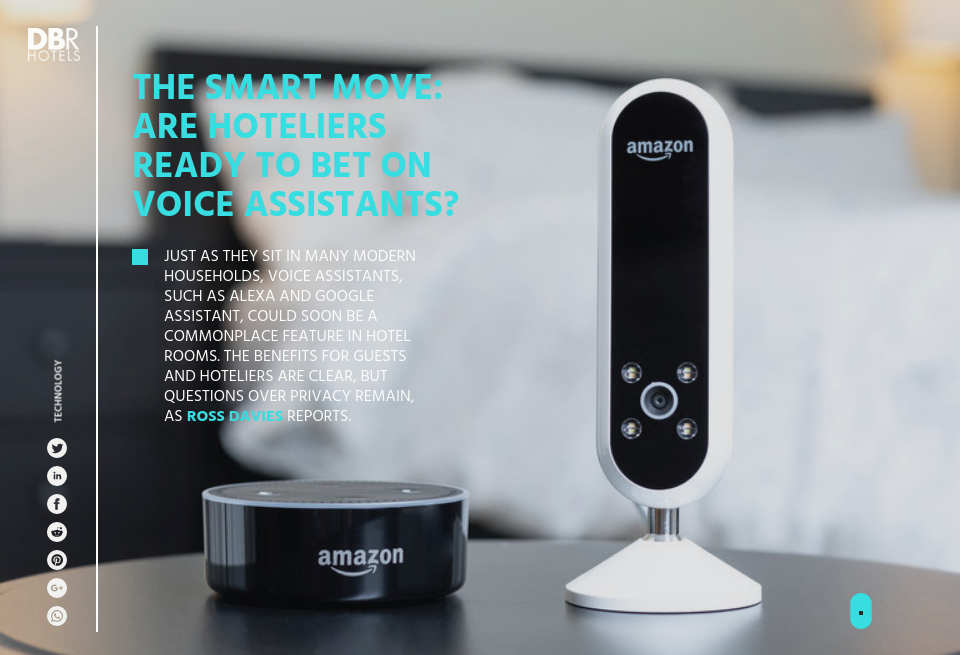 The smart move: are hoteliers ready to bet on voice assistants ...