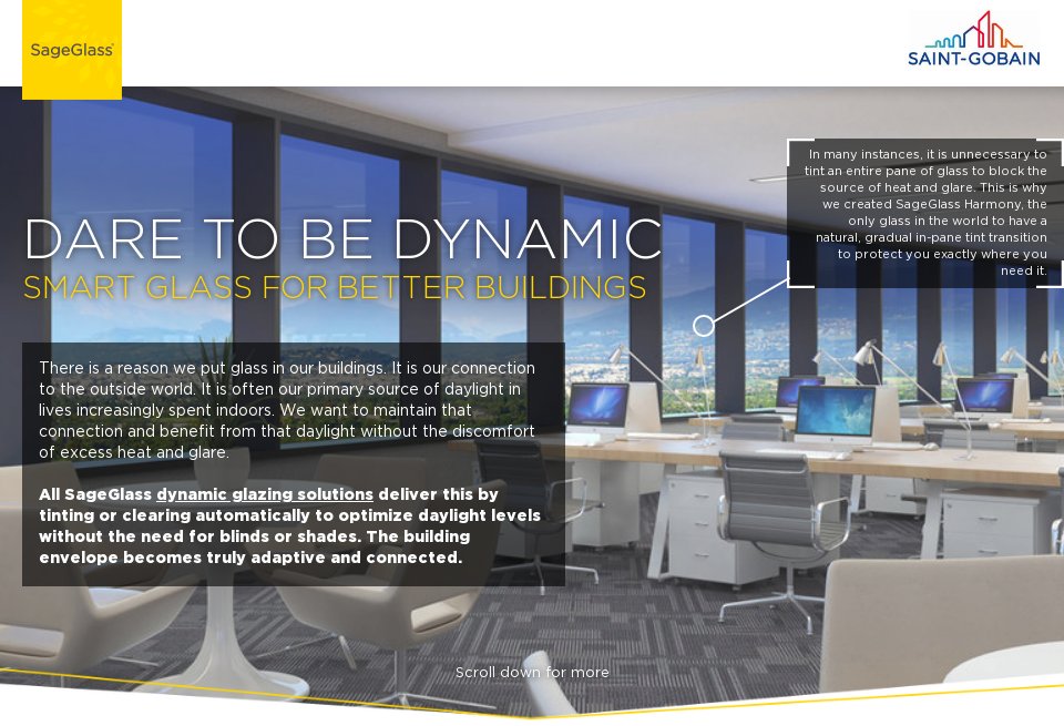 SageGlass - Design & Build Review | Issue 55 | April 2020