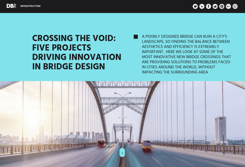 Crossing the Void: Five Projects Driving Innovation in Bridge Design ...