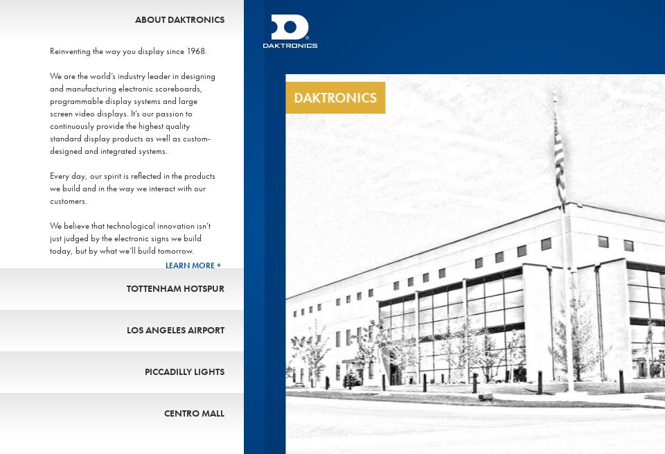 Daktronics - Design & Build Review | Issue 51 | August 2019