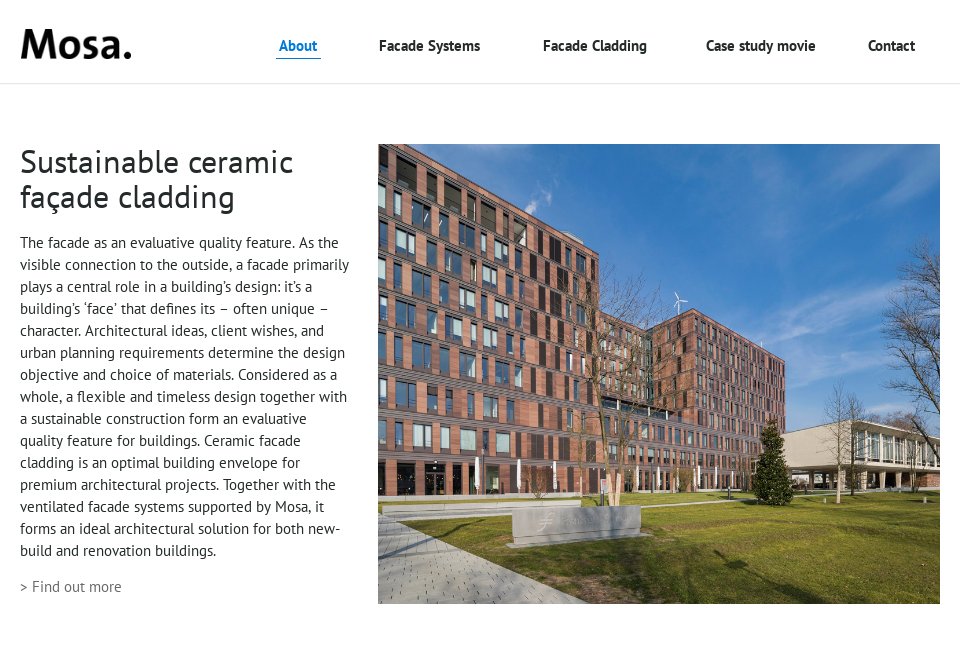 Mosa - Design & Build Review | Issue 51 | August 2019