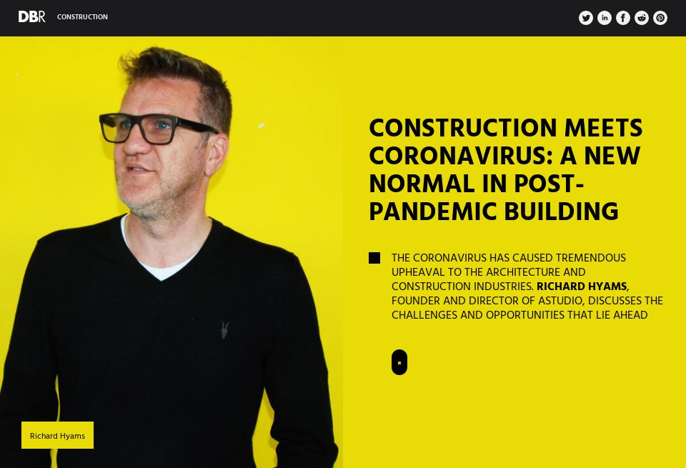 Construction Meets Coronavirus: A New Normal in Post-Pandemic Building ...