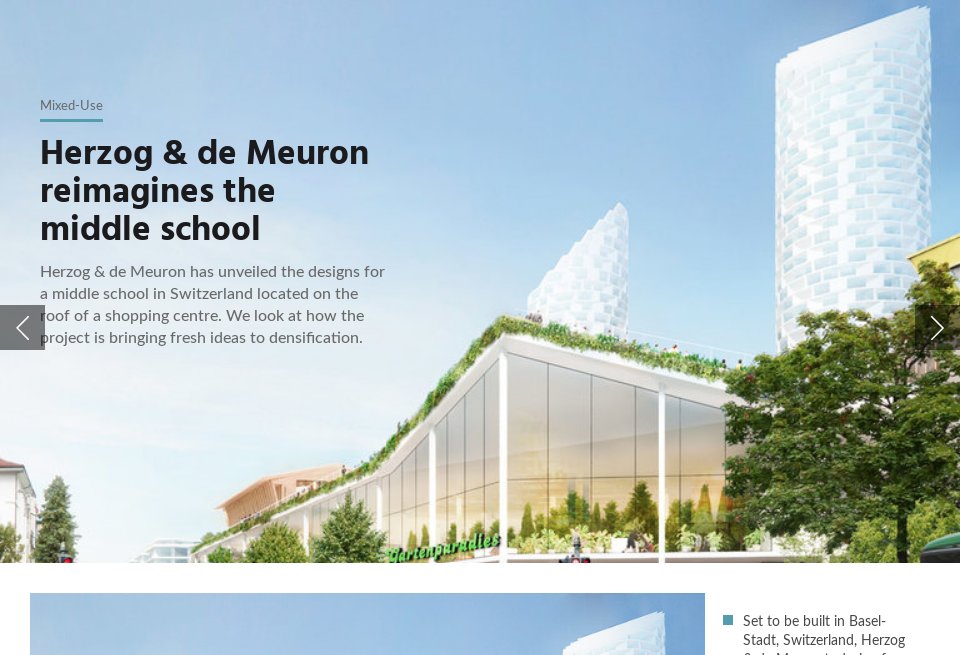 herzog and de meuron projects