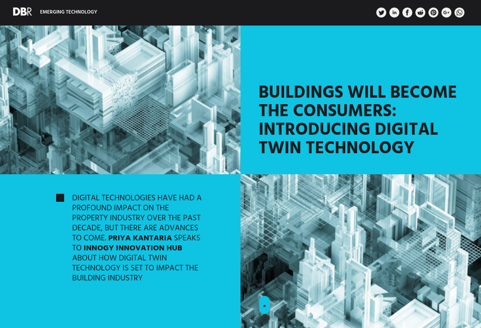Buildings Will Become the Consumers: Introducing Digital Twin ...