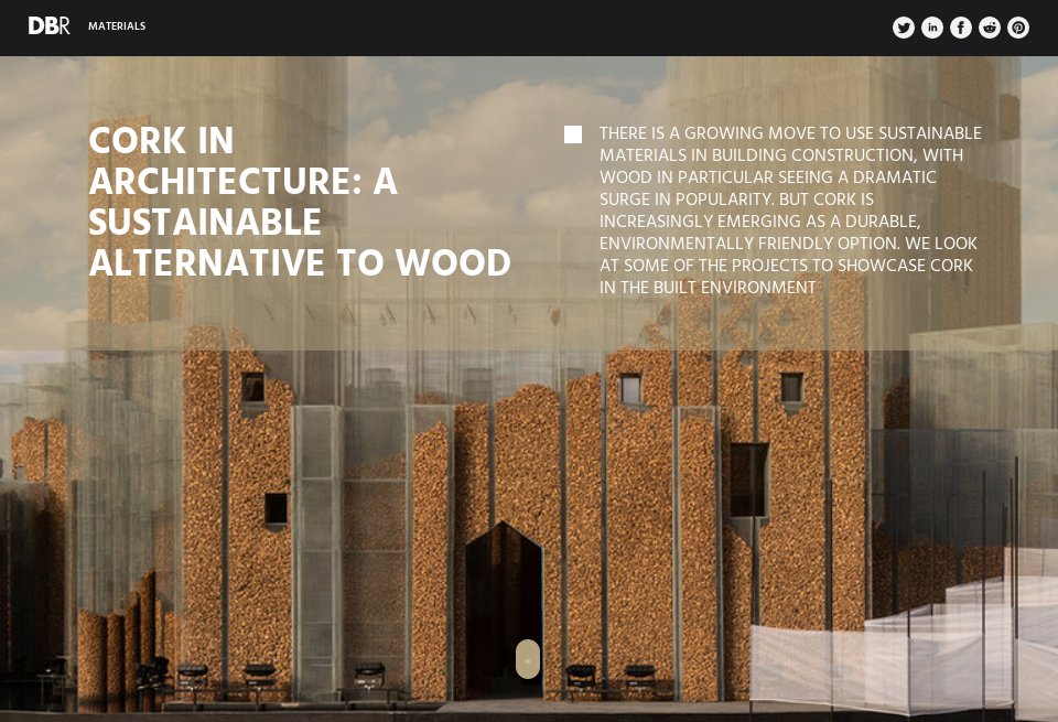Cork in Architecture: A Sustainable Alternative to Wood - Design ...
