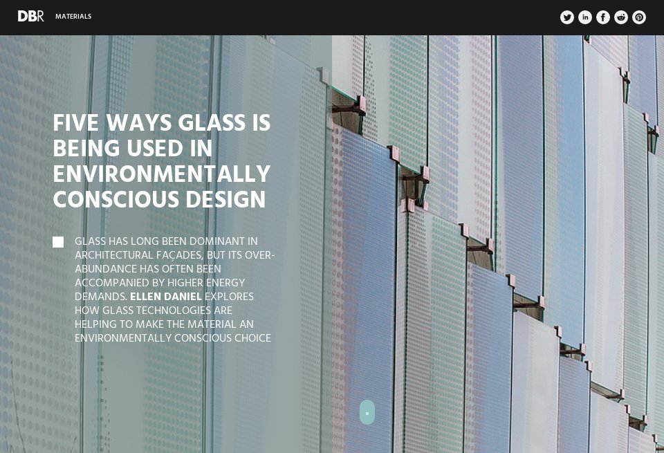 Five Ways Glass Is Being Used in Environmentally Conscious Design ...