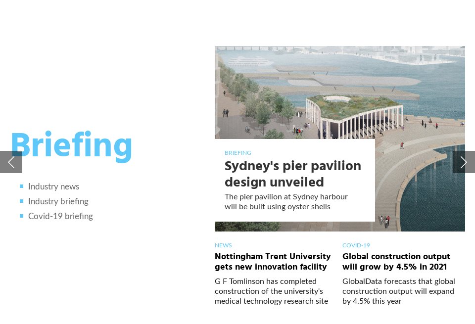 Briefing - Design & Build Review | Issue 60 | February 2021