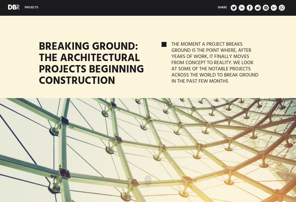 Breaking Ground: The Architectural Projects Beginning Construction ...