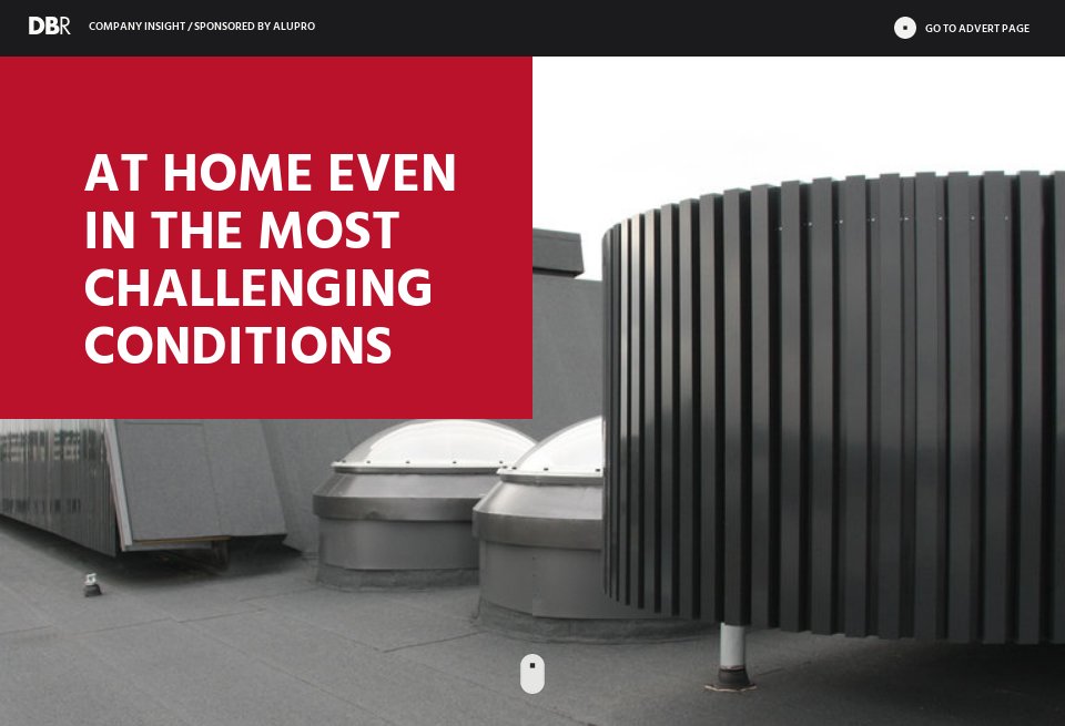 Alupro Company Insight - Design & Build Review | Issue 50 | June 2019