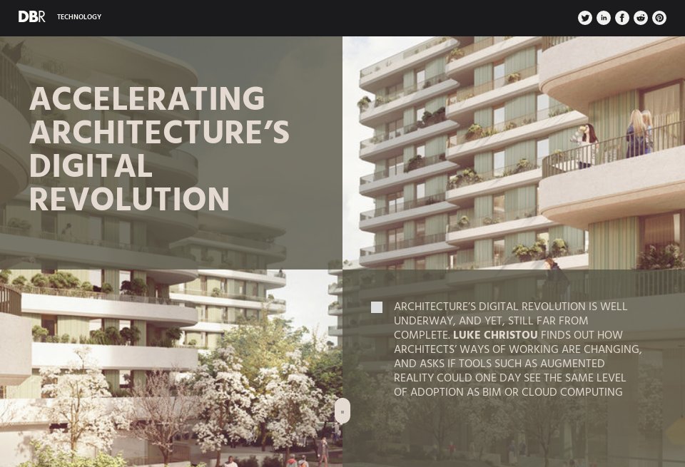 Accelerating Architecture’s Digital Revolution - Design & Build Review ...