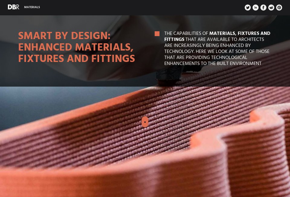Smart by Design: Enhanced Materials, Fixtures and Fittings - Design ...