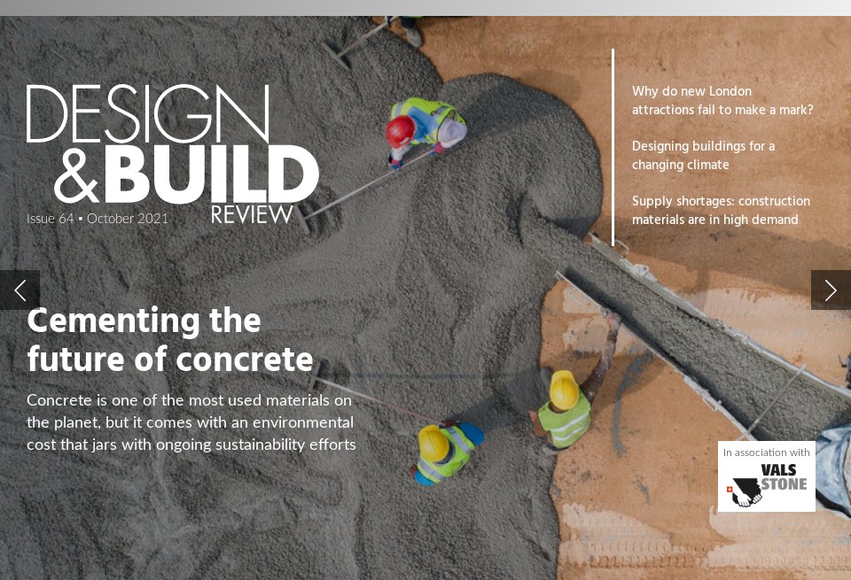 Home | Cementing the future of concrete - Design & Build Review | Issue ...