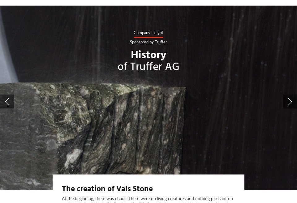 Truffer Company Insight - Design & Build Review | Issue 64 | October 2021